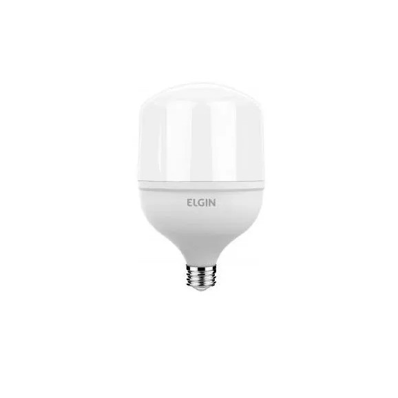 Lampada Bulbo e27 Elgin 15W, 20W, 30W, 40W, 50W Branca Fria Alta Durabilidade | Shopee Brasil