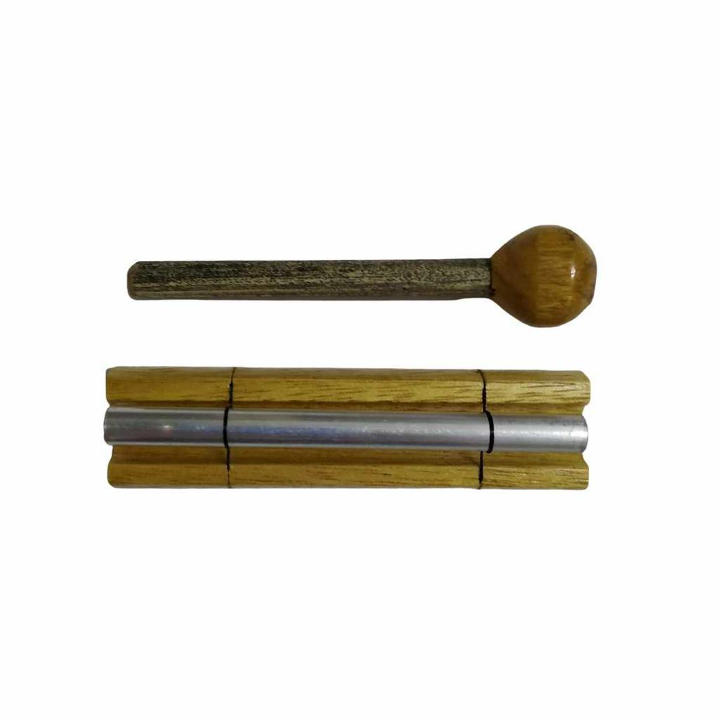Sino Pin Meditação 1 Nota de Madeira Pequeno 10cm | Shopee Brasil