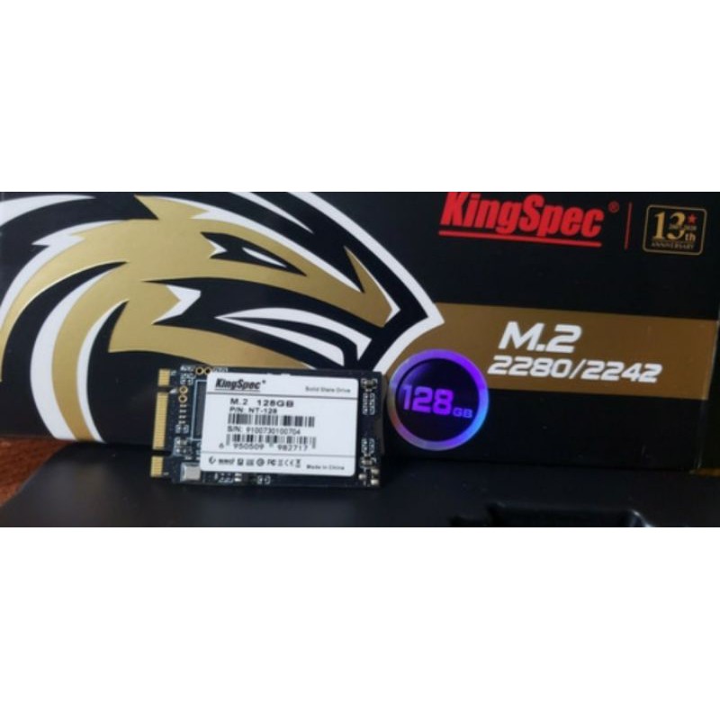 ssd m2 sata ngff 128gb 2242 kingspec | Shopee Brasil