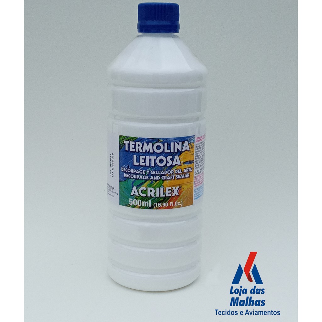 Kit com 02 Termolina Leitosa 500ml | Shopee Brasil