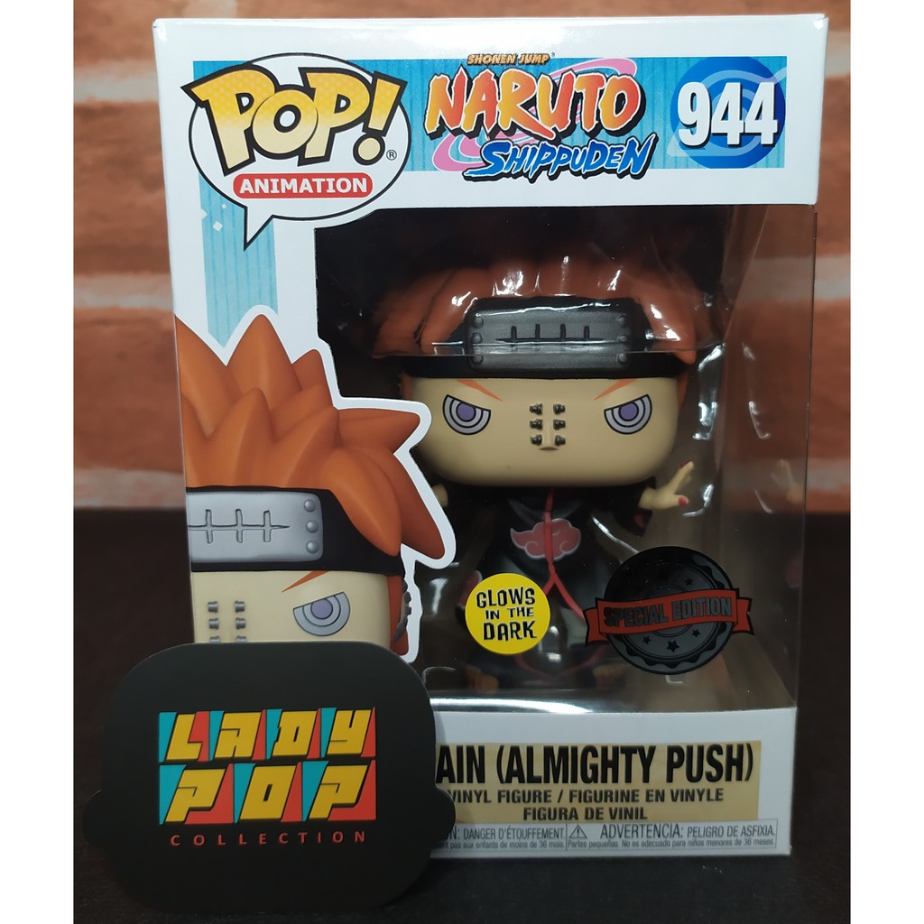Funko Pop! Naruto - Pain (almighty Push) #944 *EX* | Shopee Brasil