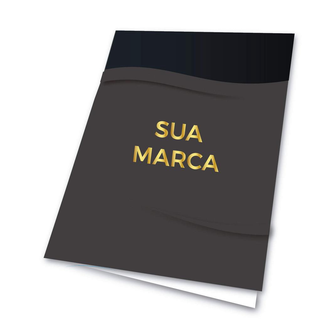 Pasta Personalizada Papel Couchê 250g Impressão Brilho | Shopee Brasil