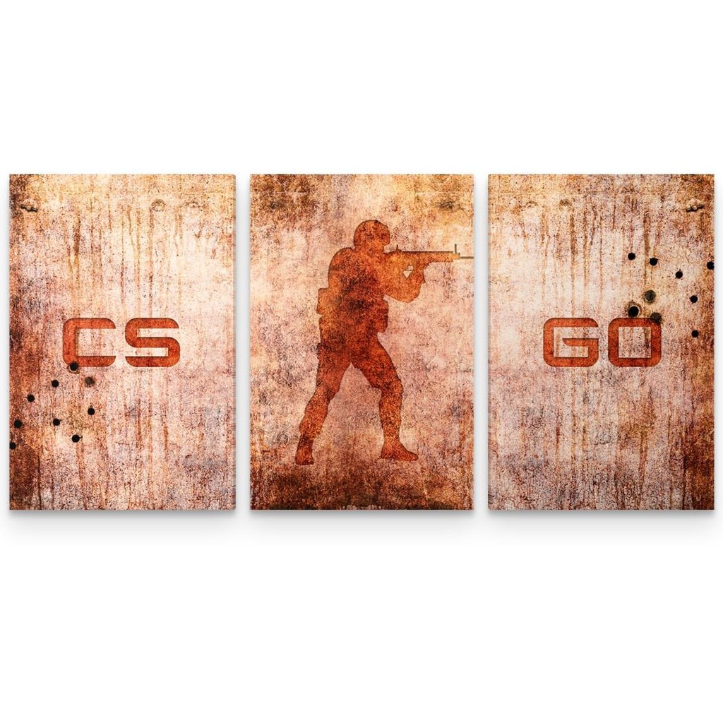 Quadro Counter Strike: Global Offensive! CSGO, Game PC | Shopee Brasil