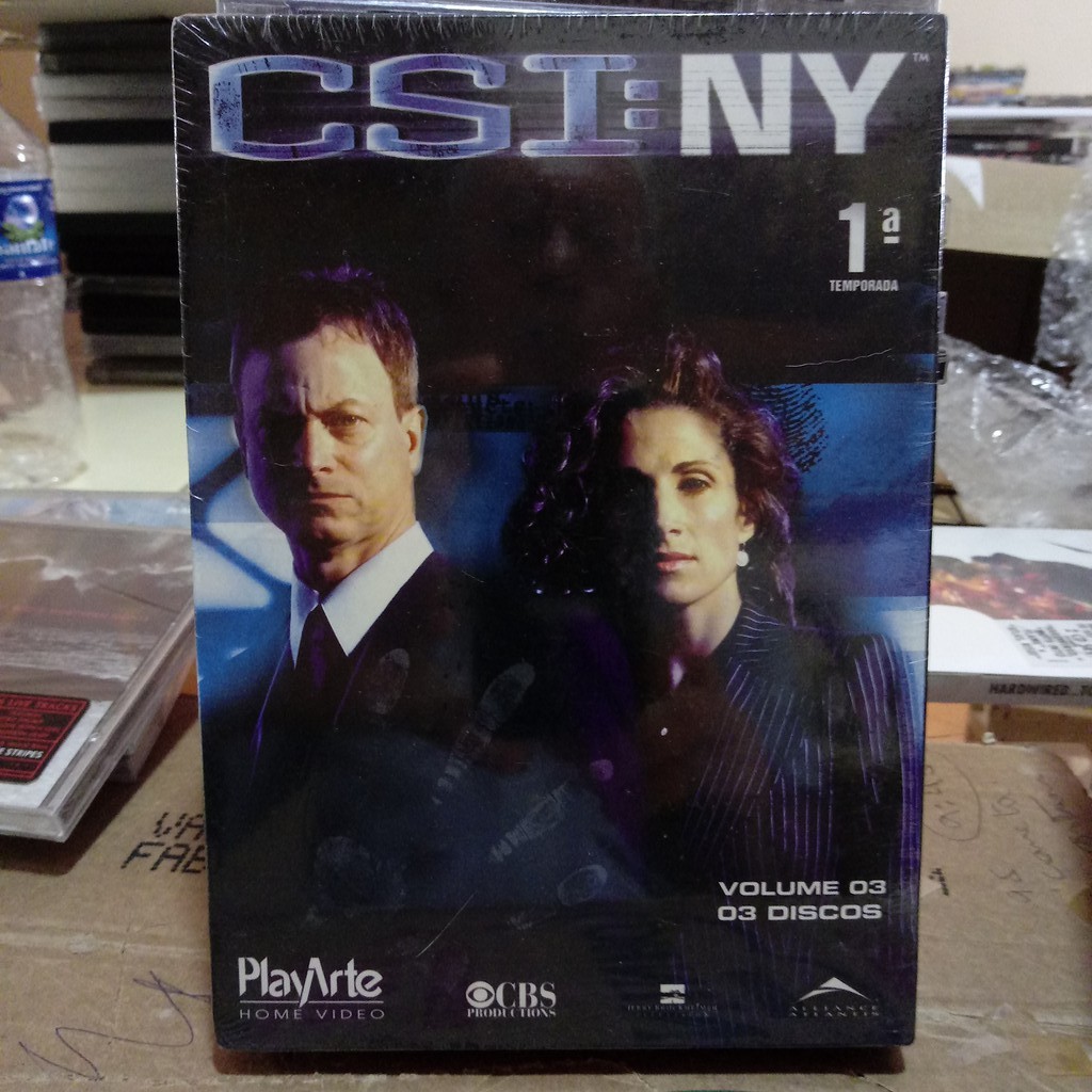 Box CSI: NY - Primeira Temporada (03 Dvds Lacrado) | Shopee Brasil