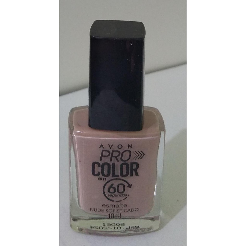 Esmalte Avon Pro Color Nude Sofisticado | Shopee Brasil