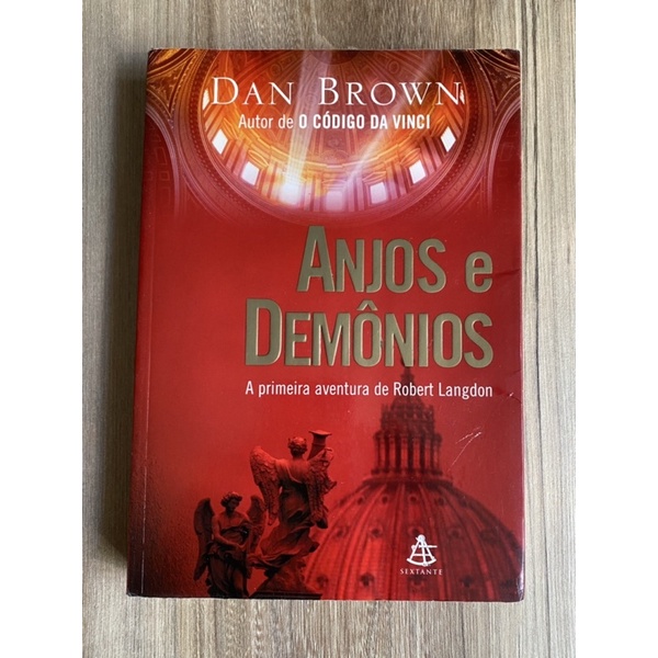 Livro - Anjos e Demônios Dan Brown | Shopee Brasil