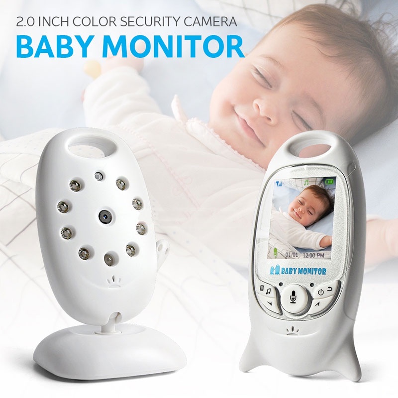 Câmera 2-Way Talk 3.2 Pol . Digital Sem Fio Visão Noturna Áudio Vídeo ...