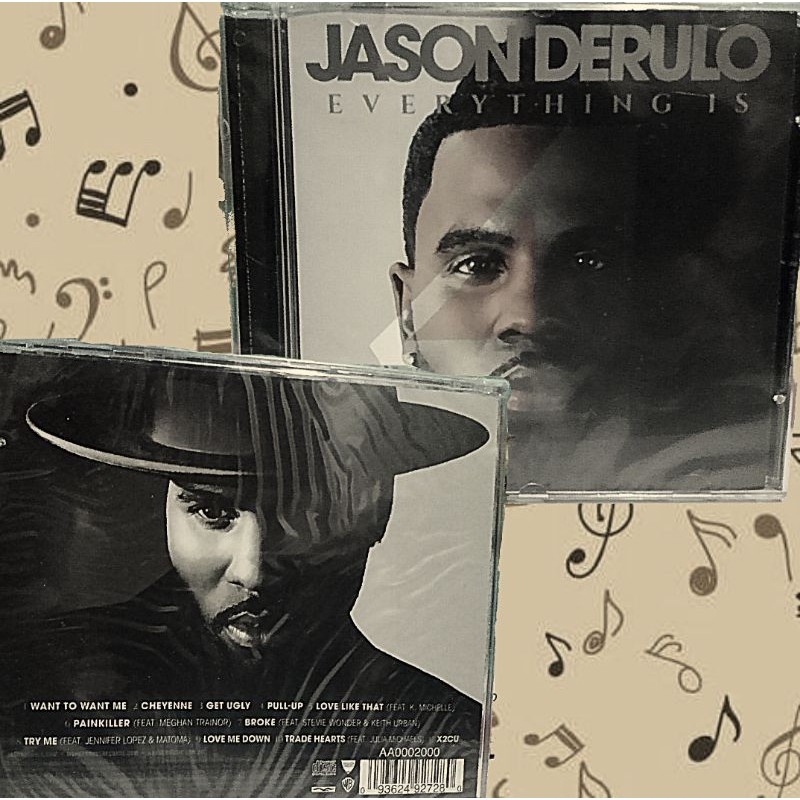 CD JASON DERULO / EVERYTHING IS. | Shopee Brasil