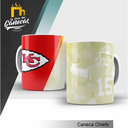Caneca Porcelana Personalizada Nfl Kansas City Chiefs | Shopee Brasil