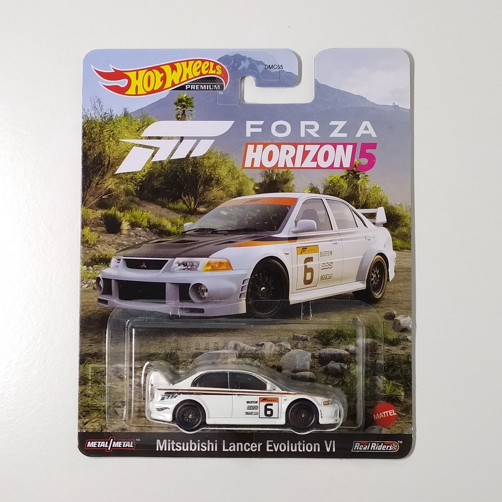 Hot Wheels Premium Mitsubishi Lancer Evolution VI - Forza Horizon 5 - Faz a Boa!