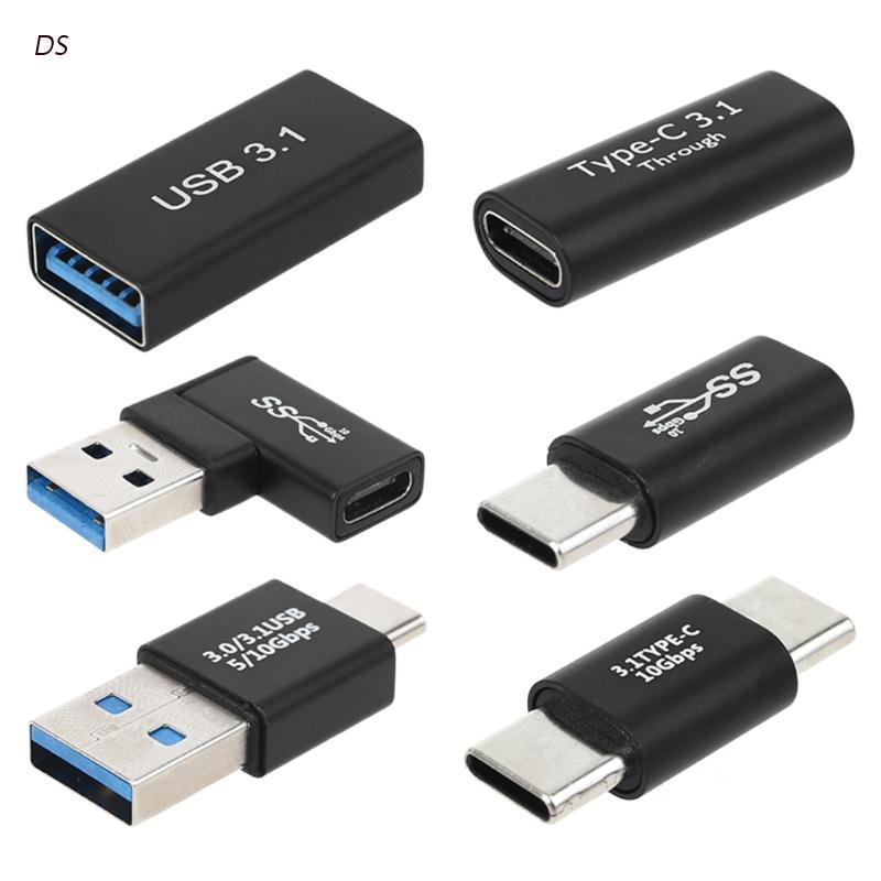 dianhautongxun Universal Type C to USB 3.0 Male Female Adapter OTG USB ...