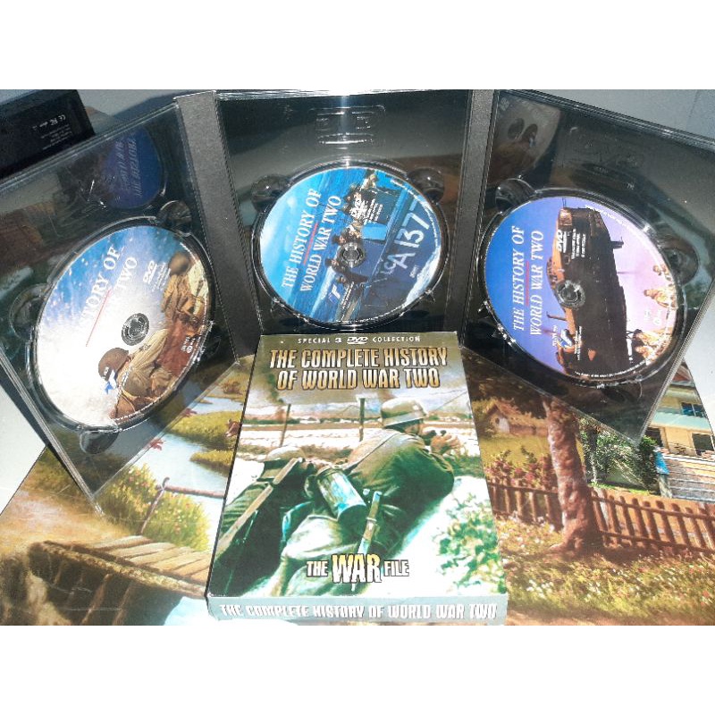 Box dvd the war file the complete history of wold war two | Shopee Brasil