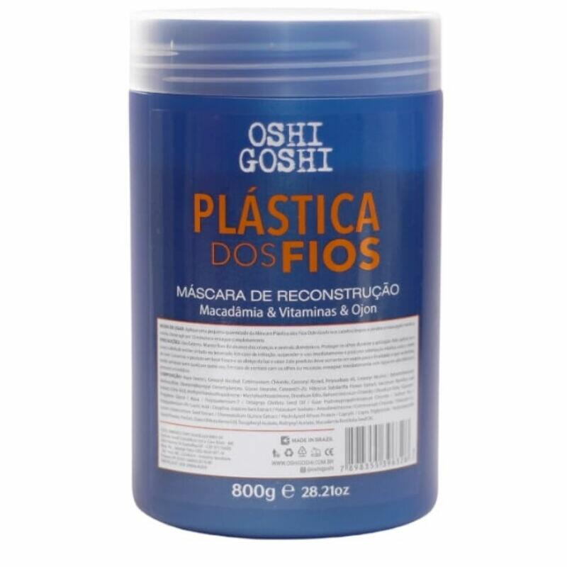 Máscara oshi goshi plástica dos fios 800g | Shopee Brasil