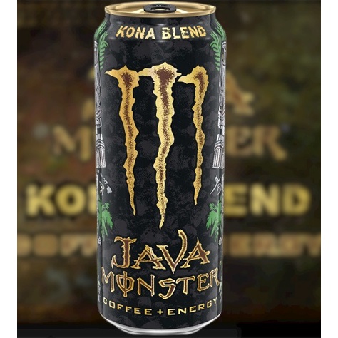 Lata Monster Energy Drink Java Kona Blend (443ml) - IMPORTADA | Shopee ...