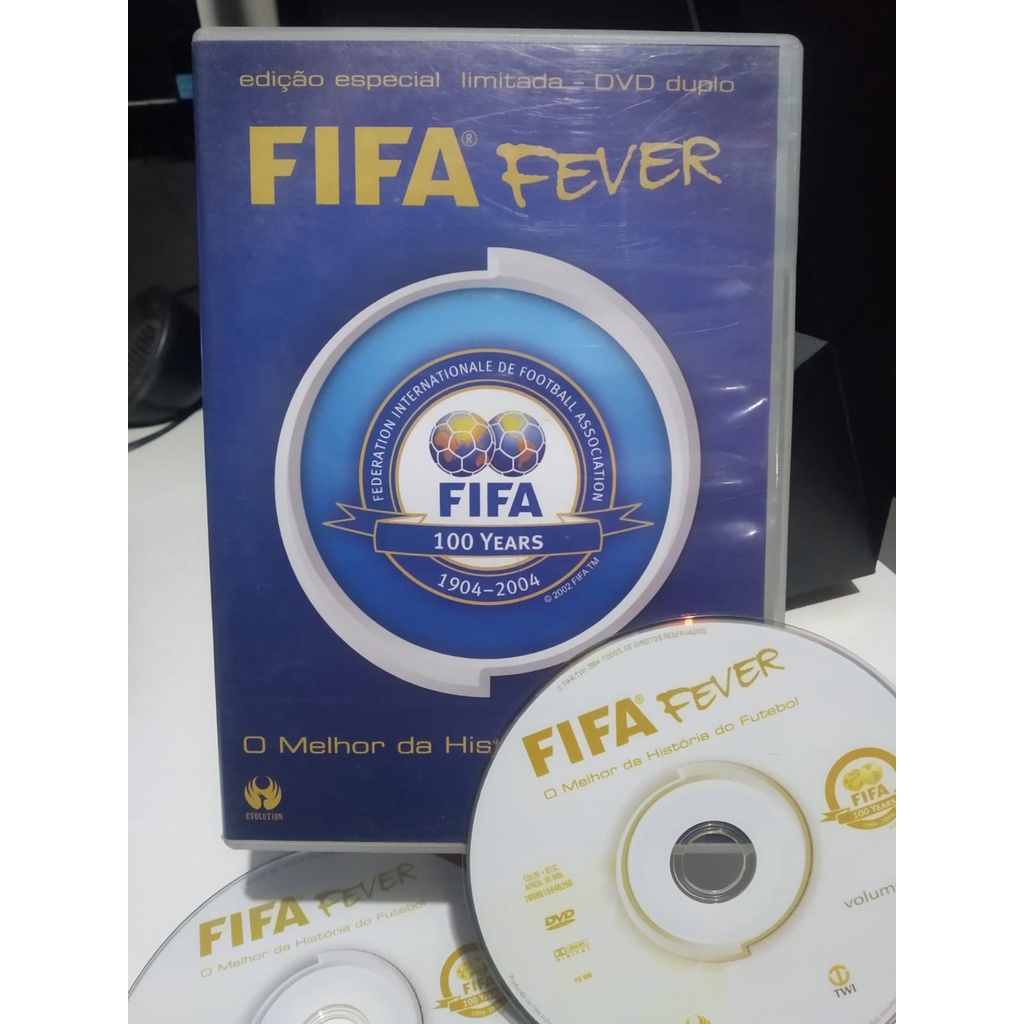 DVD Fifa Fever - O Melhor da História do Futebol - Dub Leg | Shopee Brasil