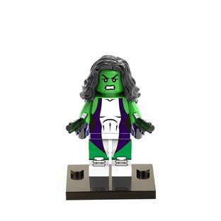 She Hulk Mulher Hulk Minifigure Serie da Disney Marvel comics bonecos ...