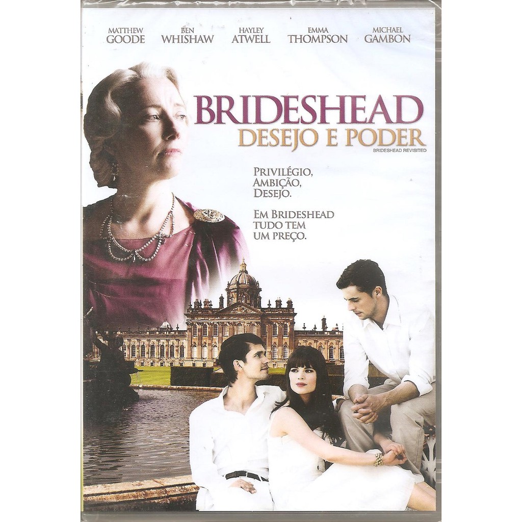 DVD BRIDESHEAD DESEJO E PODER - EMMA THOMPSON MATTHEW GOODE) NOVO ORIGINAL | Shopee Brasil