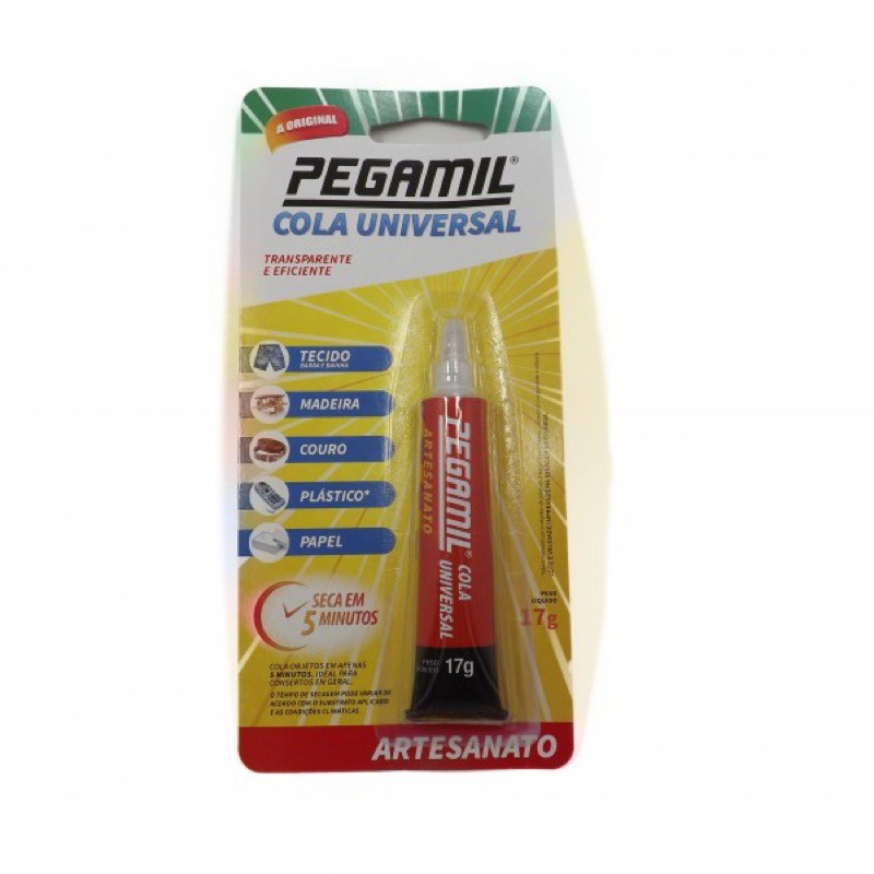 Cola Universal Pegamil 17g | Shopee Brasil