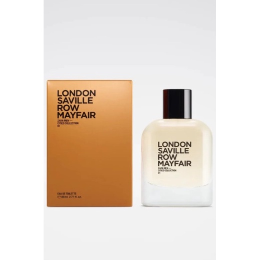Perfume Zara London Saville Row Mayfair | Shopee Brasil