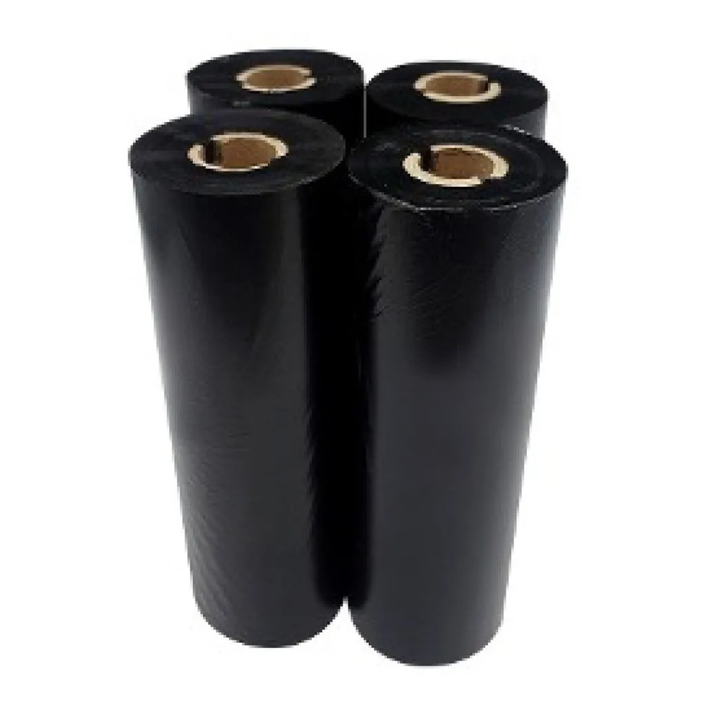 Kit Com 4 Rolos De Ribbon De Cera 110x74m P/ Zebra Tlp 2844, Gc420t ...