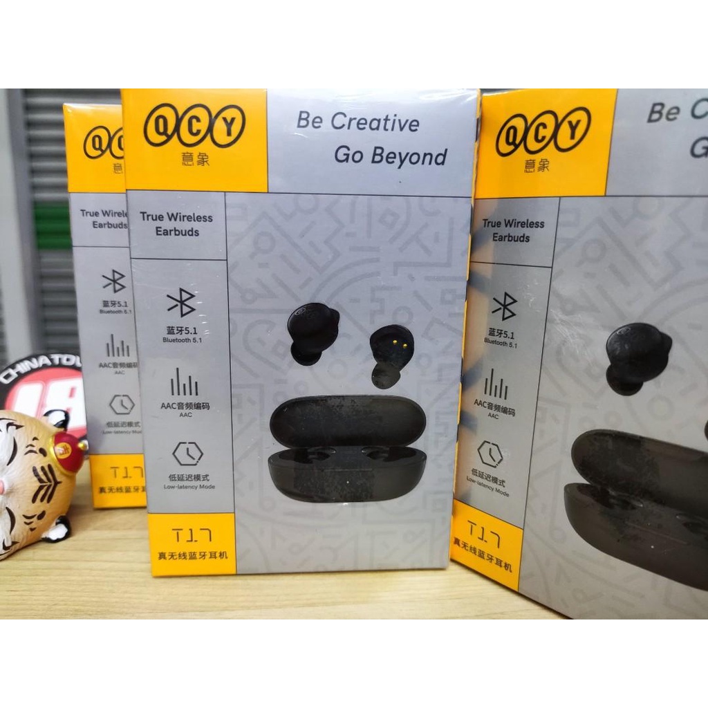 Fone de Ouvido QCY t17 Bluetooth Sem Fio Original e Lacrado - Estoque no Brasil | Shopee Brasil