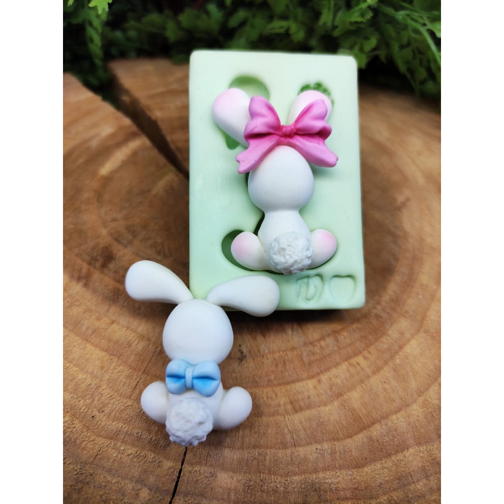 Molde de Silicone Coelho Fofoleti 2 | Shopee Brasil