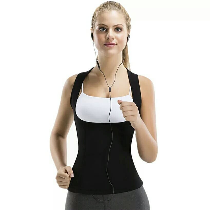 Blusa Postural Térmica Feminina Modeladora Emagrecedora Plus Size ...