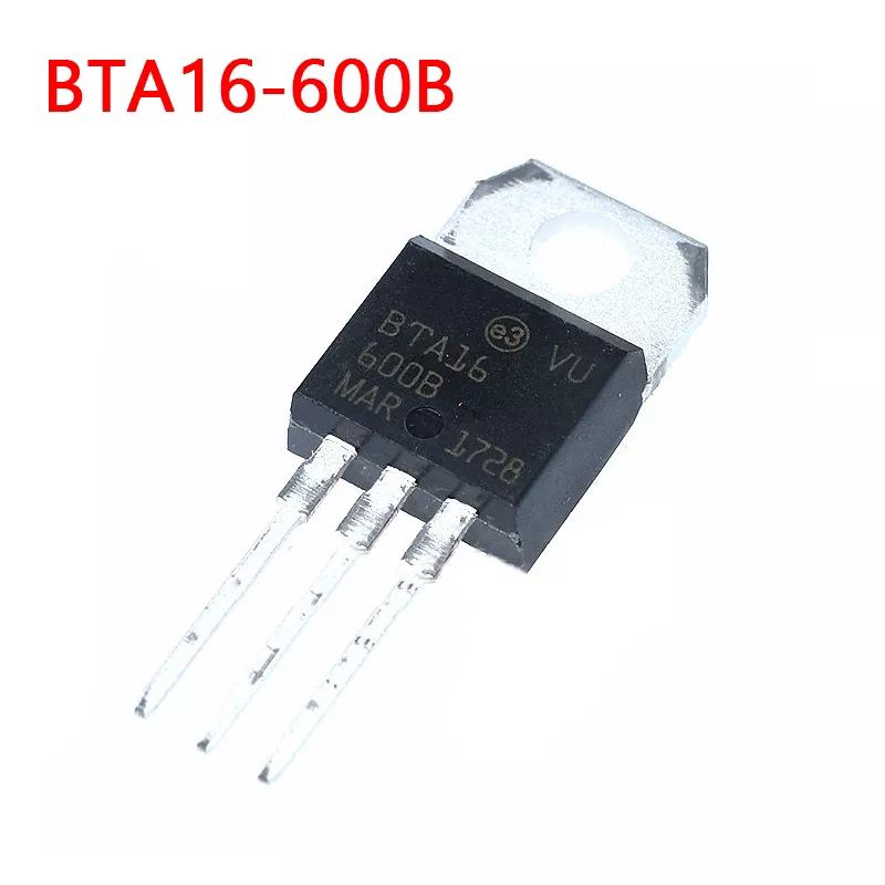 TRIAC BTA 16 BTA16-600B 600Volt | Shopee Brasil