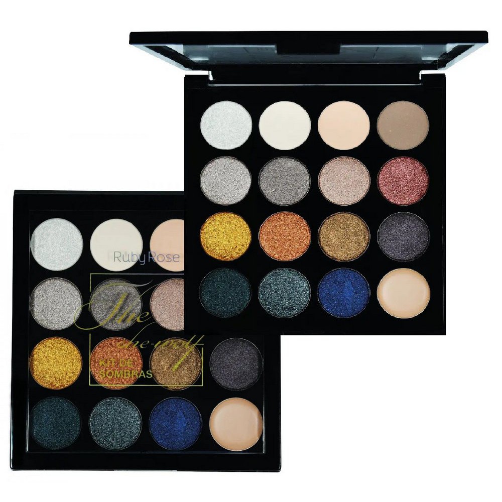 paleta de sombra ruby rose the wolf | Shopee Brasil
