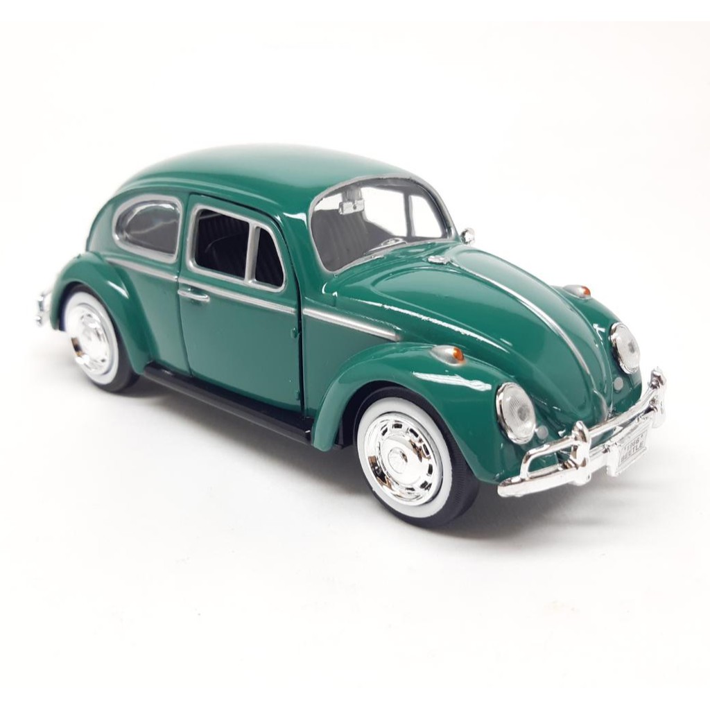 Miniatura Fusca 1300 1966 Escala 1/24 Metal Coleção Verde | Shopee Brasil