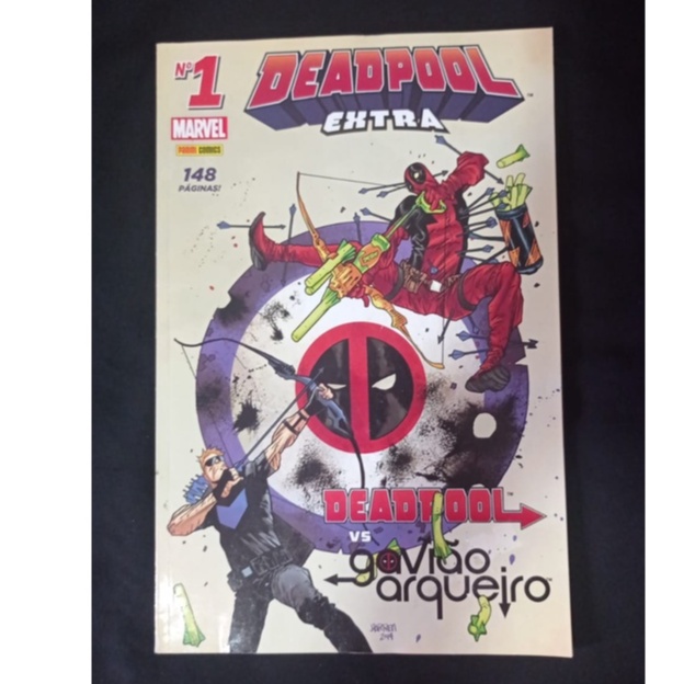 Hq - Deadpool Extra - Edição 1 -deadpool Vs Gavião Arquei | Shopee Brasil