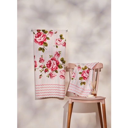 Toalha de Banho Estampada Marca Lepper Super Macia | Shopee Brasil