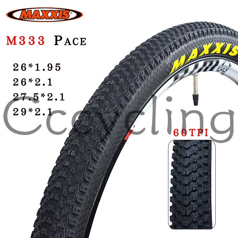 Maxxis Pneu Ritmo 26/27.5/29 Polegada M333 Resistente Ao Desgaste Ultra Light 60TPI MTB Ciclismo ...