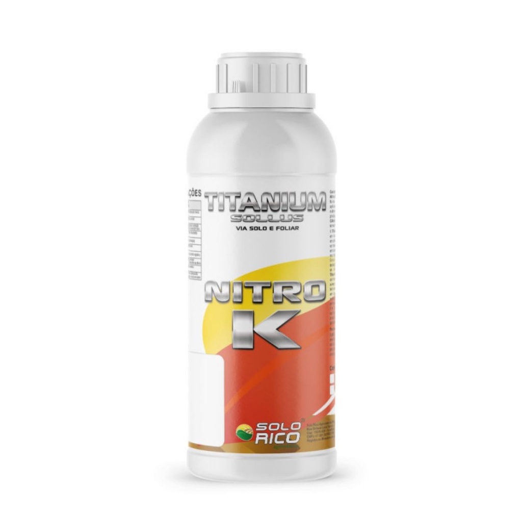Fertilizante Sollus Foliar Titanium Nitro K 1 lt Solo Rico | Shopee Brasil