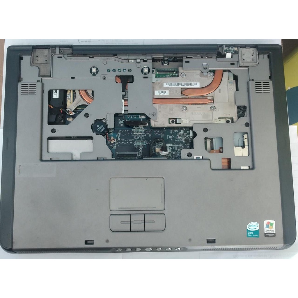 Carcaça Base Inferior +base Teclado Notebook Dell Precision M90 ...