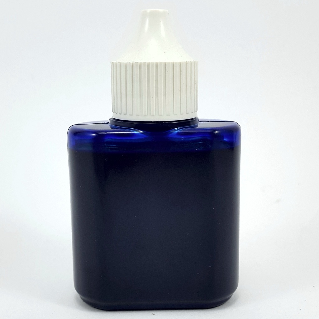TINTA AZUL PARA CARIMBOS AUTOMÁTICOS COM GRANDE COBERTURA DE COR ...