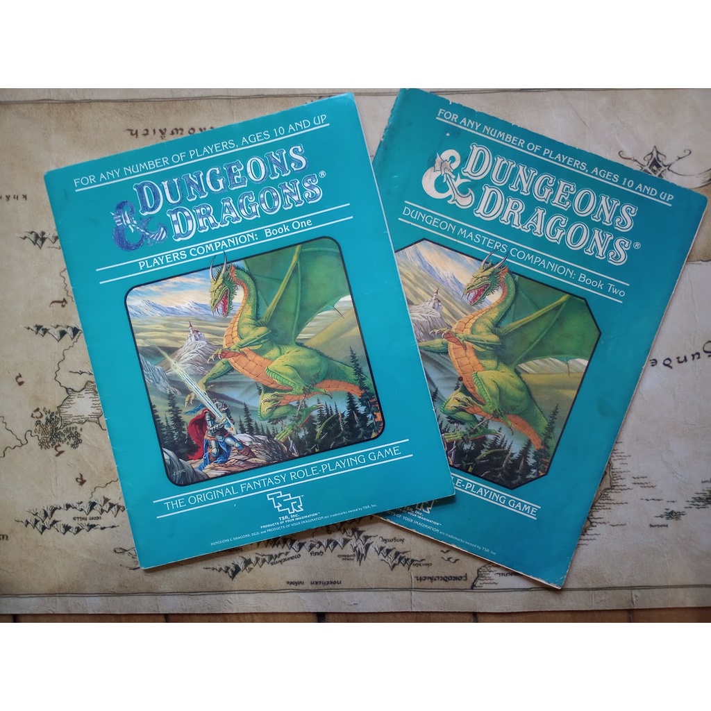 Dungeons & Dragons BECMI D&D – Dungeon Masters Companion Set (livros ...