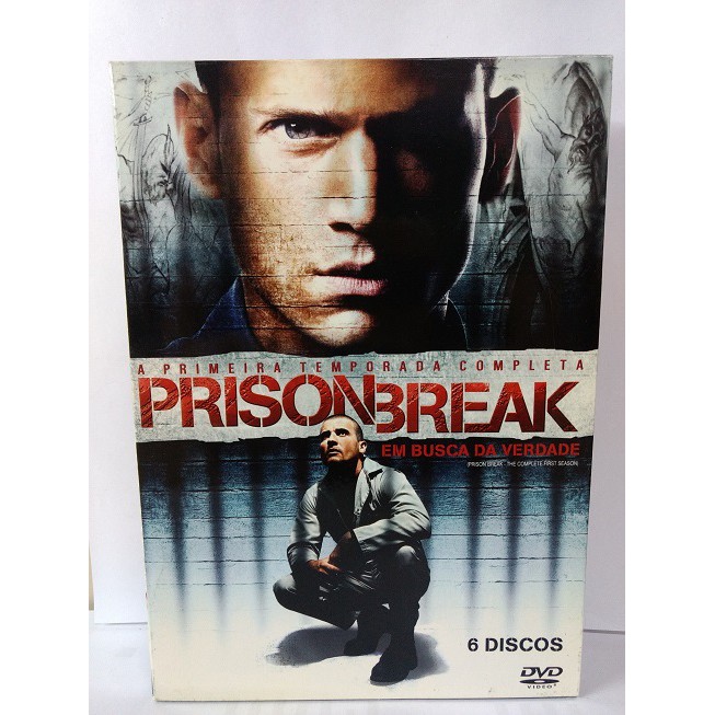 Dvd Prison Break - 1ª Temporada Completa- 6 Discos -original | Shopee ...