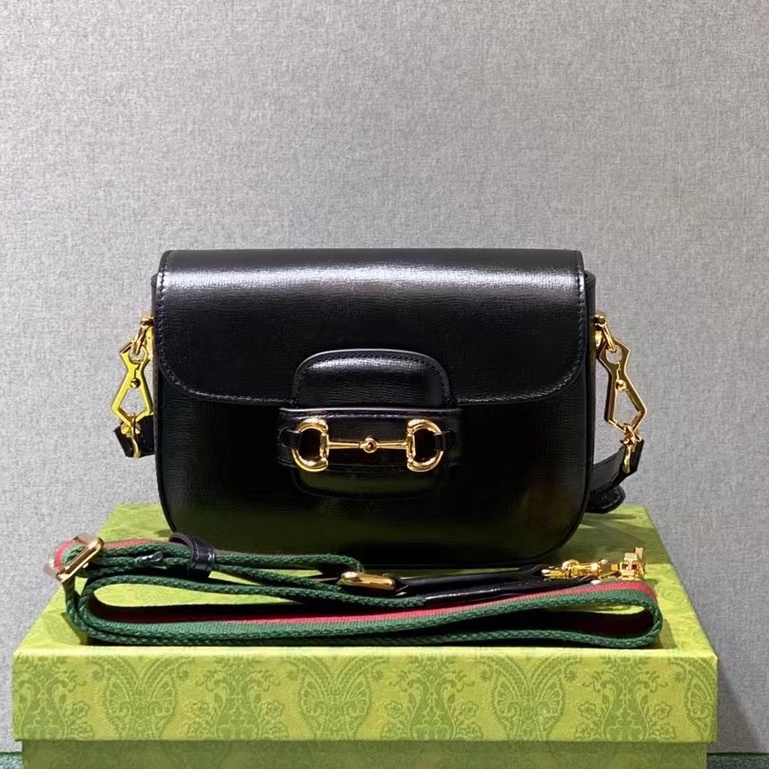 Bolsa de ombro Gucci 1955 Mini [com caixa + produto tem número de série ...