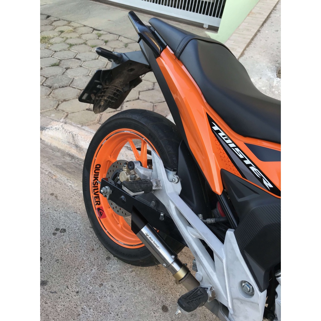 Ponteira Esportiva Honda Cb300 Cbr250, Cb Nova Twister (( Inox ...