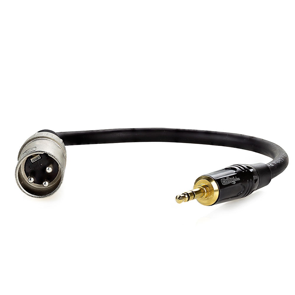 Cabo P2 Para Xlr Áudio Profissional Estereo - 1 Metro | Shopee Brasil
