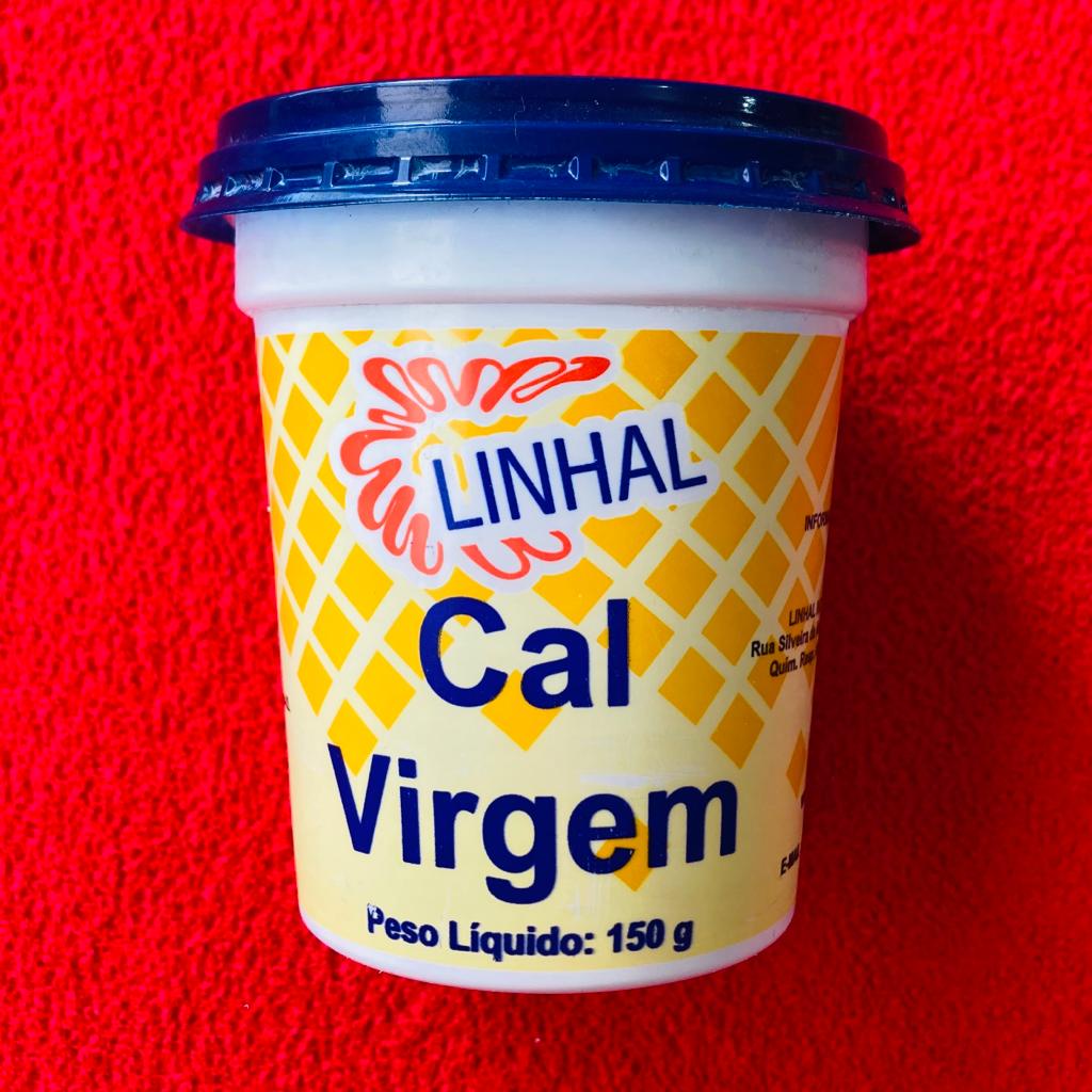 Cal Virgem para Doces Caseiros 150 gramas Linhal | Shopee Brasil