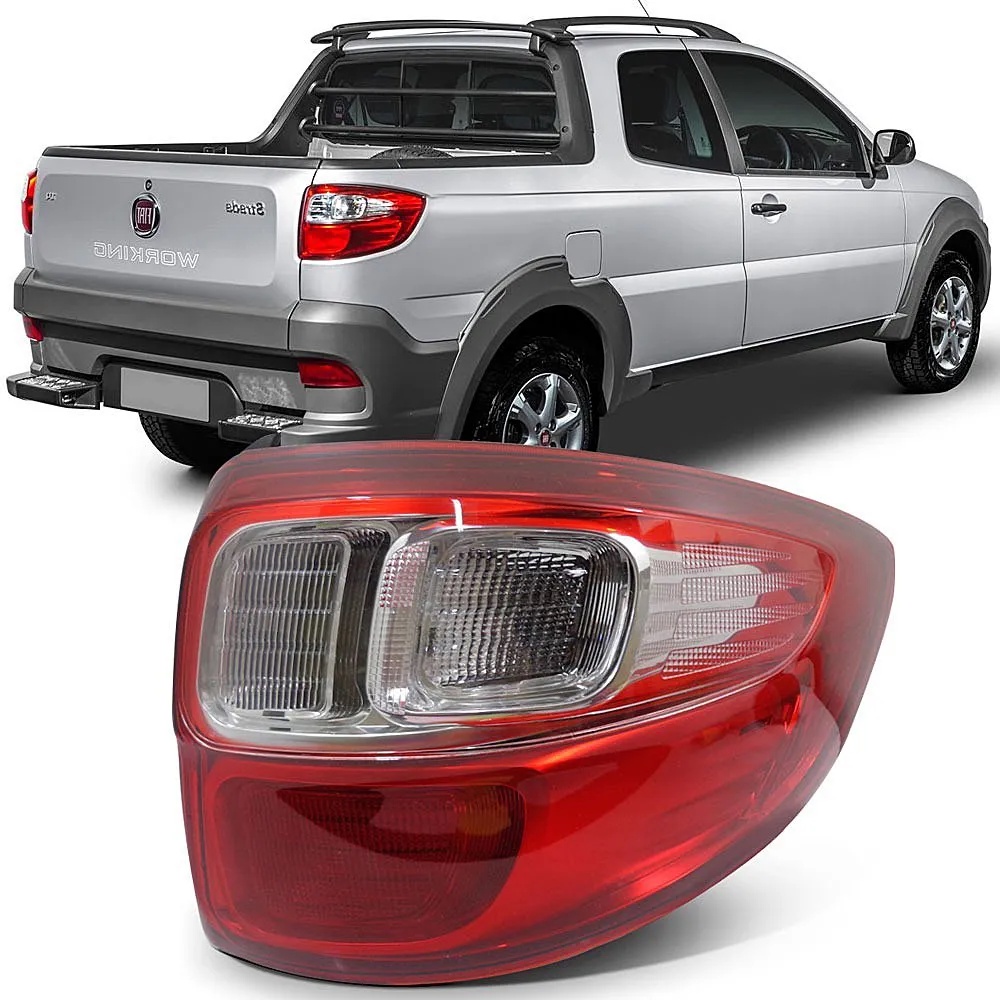 Lanterna Traseira Strada 2014/2020 Bicolor - LADO DIREITO | Shopee Brasil