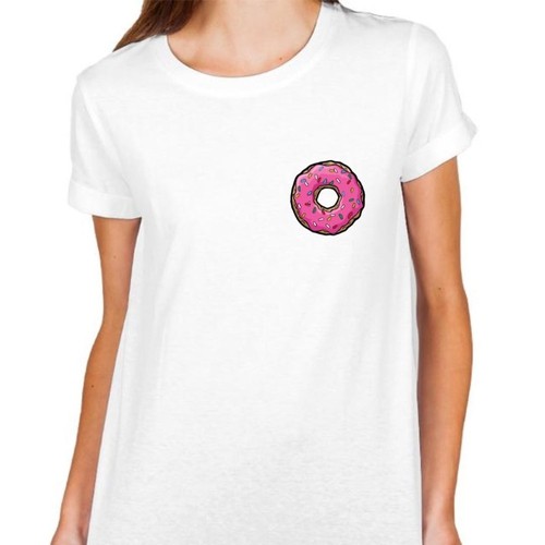 Camiseta Baby Look Rosca Simpsons - Feminina Tumblr Aliens Arco Iris ...