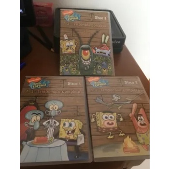 DVD - 3ª temporada Bob Esponja | Shopee Brasil