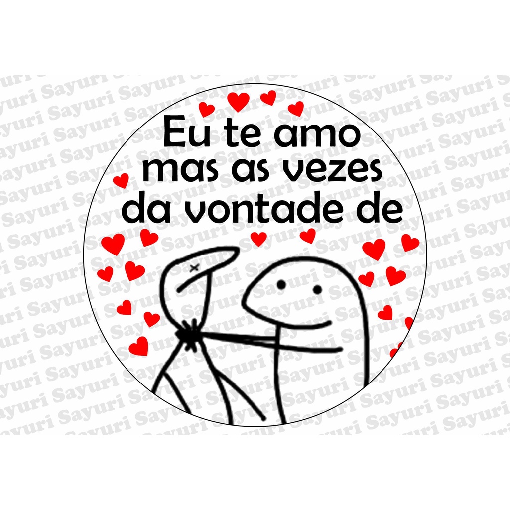 Papel arroz Flork Meme com 20cm redondo | Shopee Brasil