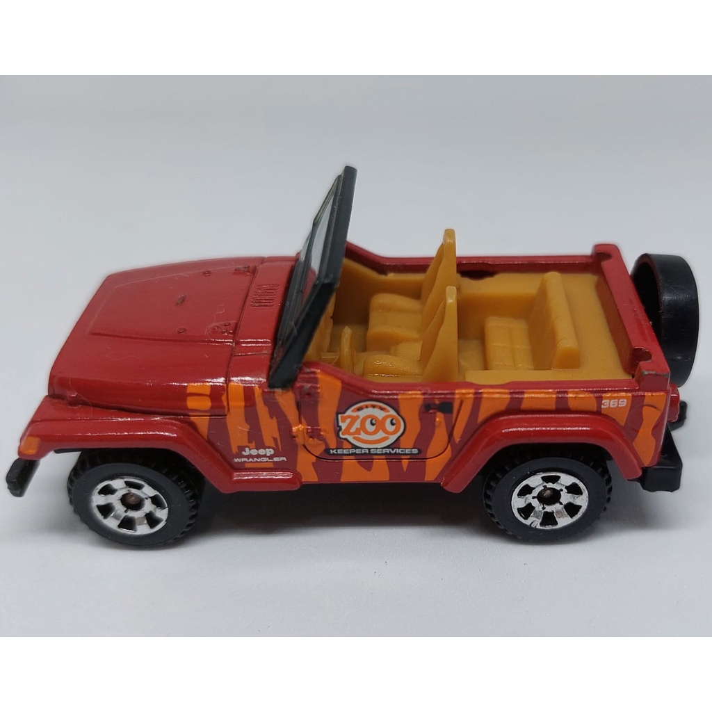 Matchbox Jeep Wrangler Zoo (mbx Metal) | Shopee Brasil
