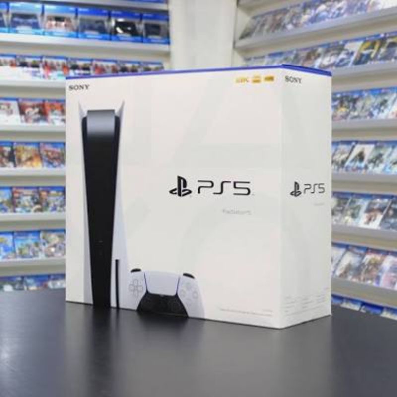 CONSOLE PLAYSTATION 5 COM LEITOR MÍDIA FÍSICA Cor Branco E Preto | Shopee Brasil