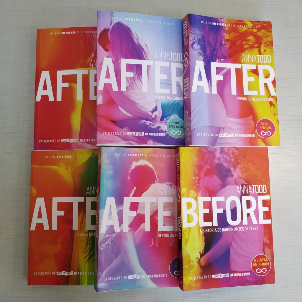 USADO - Livro - Coleção After - Anna Todd (vendido separadamente ...