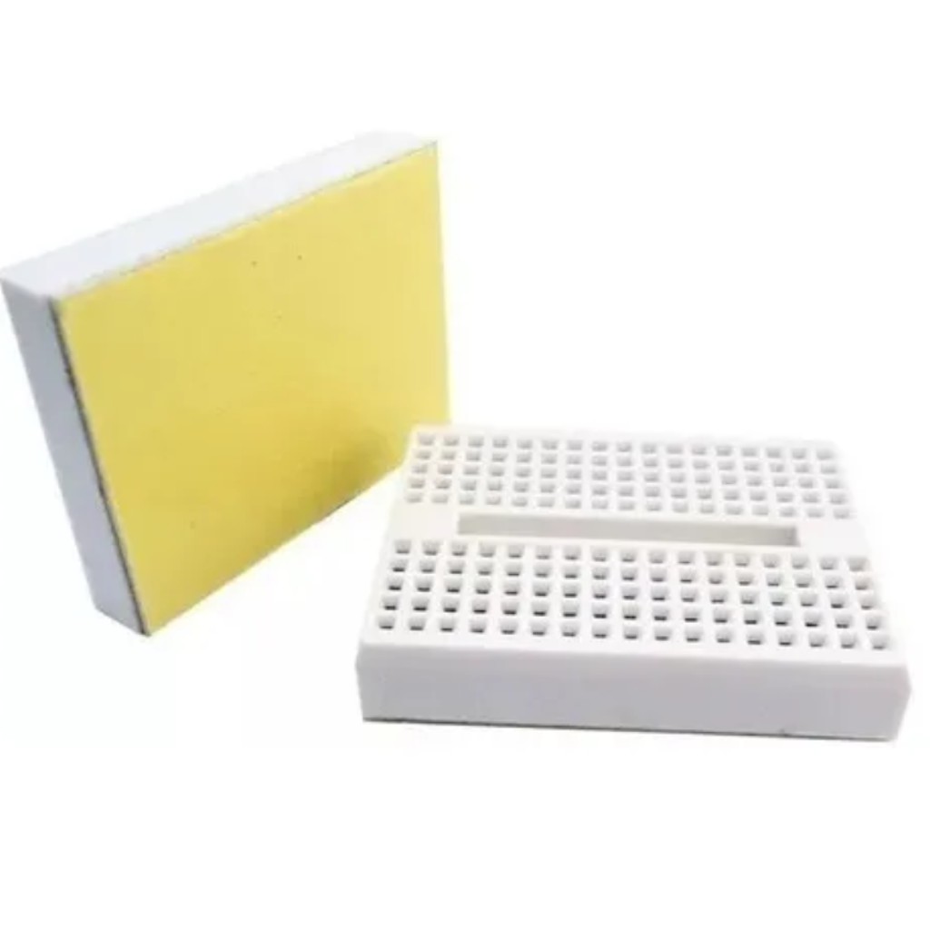 Mini Protoboard Breadboard 170 Pontos Furos Pinos Arduino | Shopee Brasil